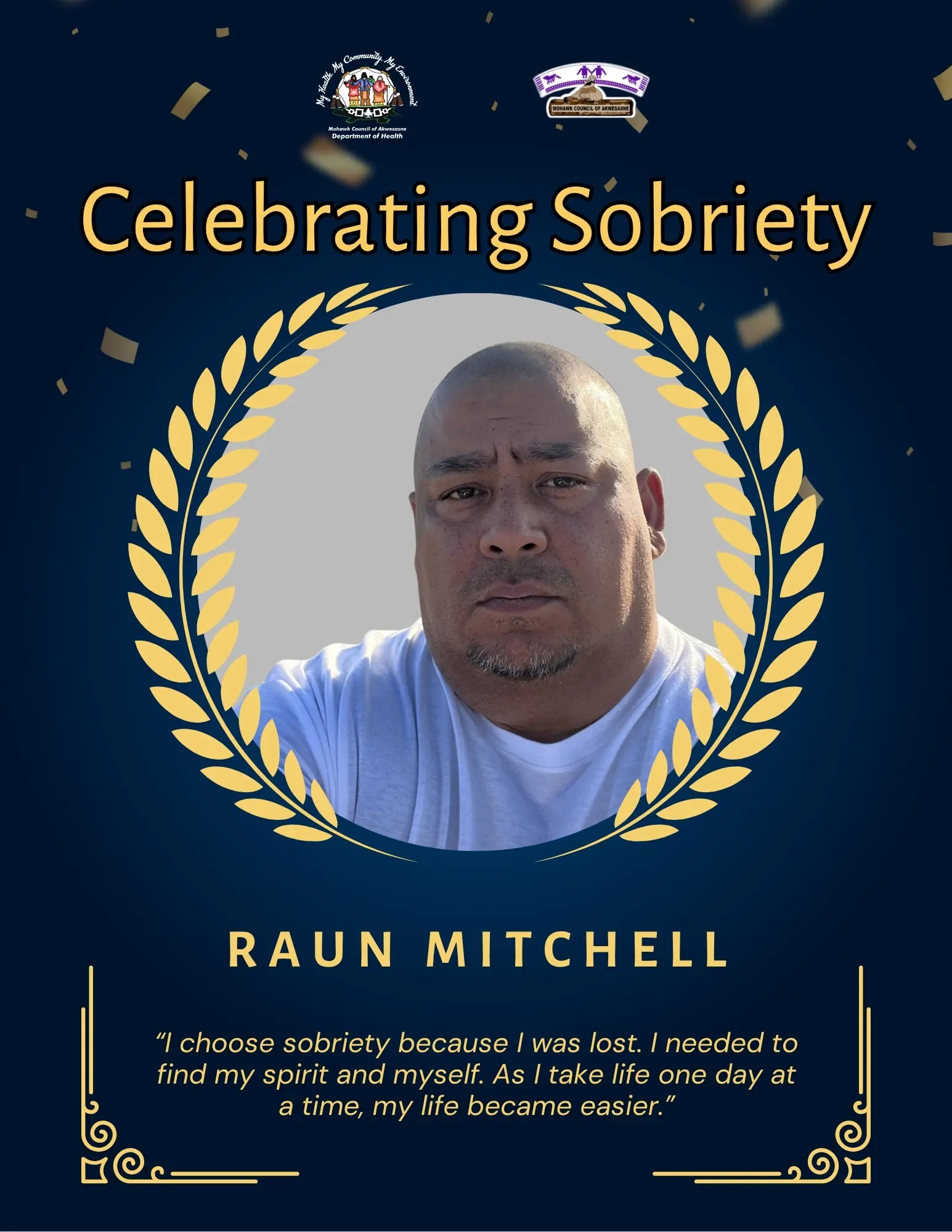 CELEBRATING STRENGTH & SOBRIETY: RAUN “MOON” MITCHELL