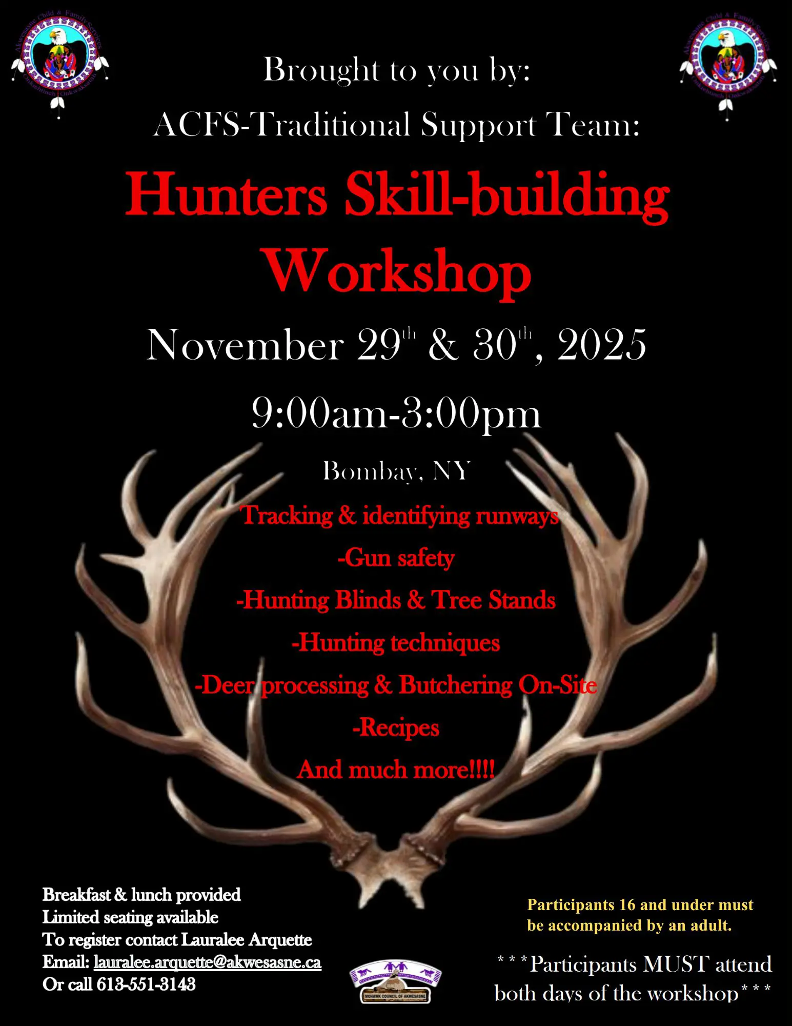 HUNTERS SKILL-BUILDING WORKSHOP
