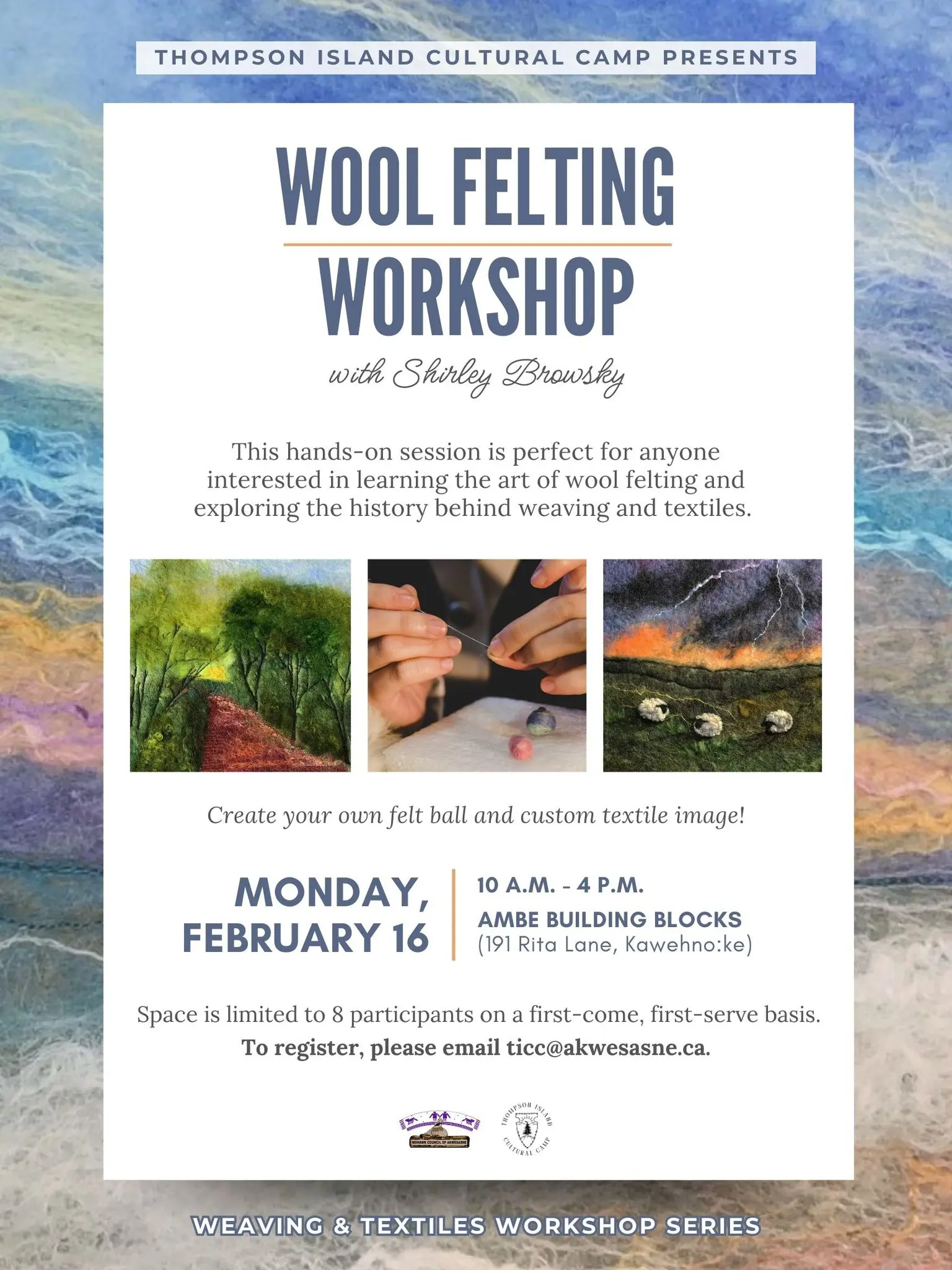 WOOL FELTING WORKSHOP